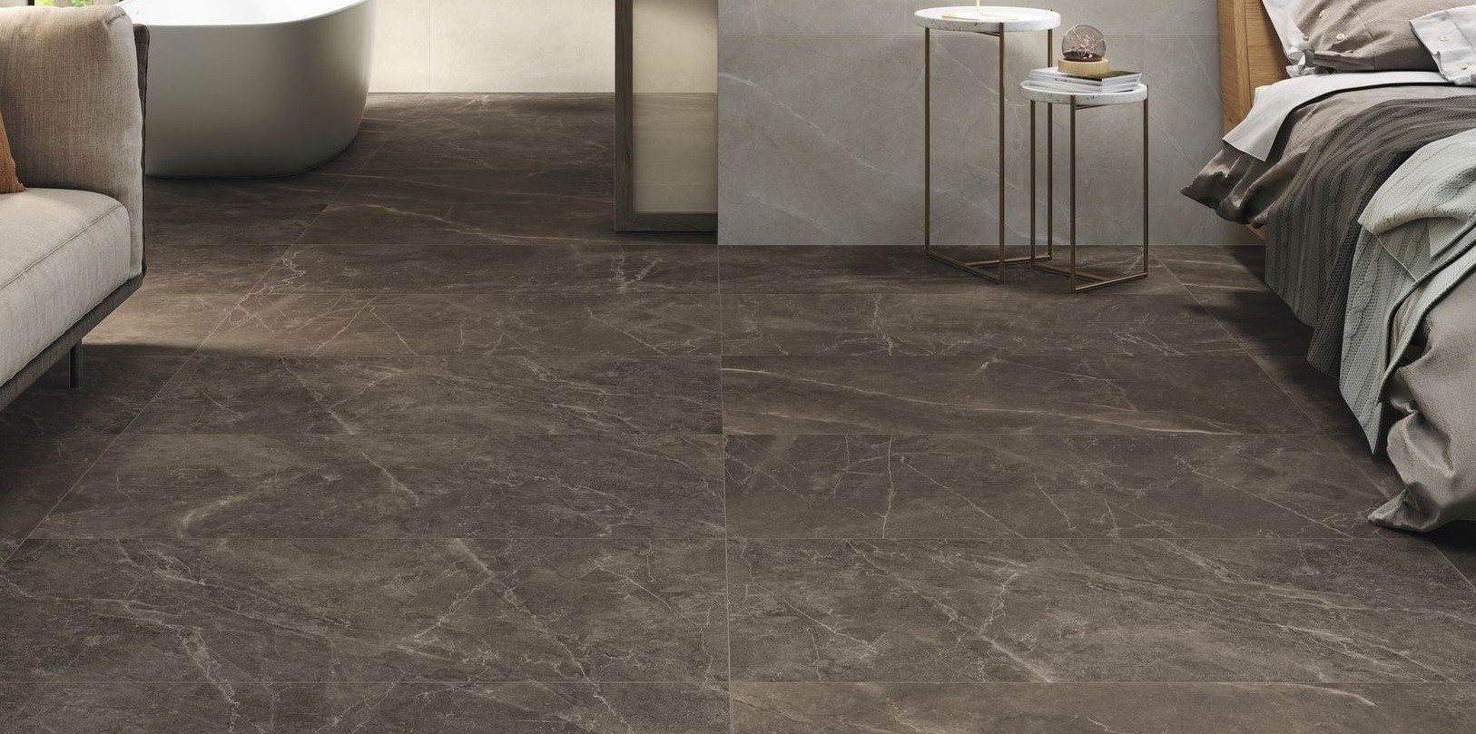 BALDOCER BAYONA MOCHA 120Χ120 RETT - MAT ΓΡΑΝΙΤΕΣ ΟΨΗΣ ΚΑΦΕ ΜΑΡΜΑΡΟΥ